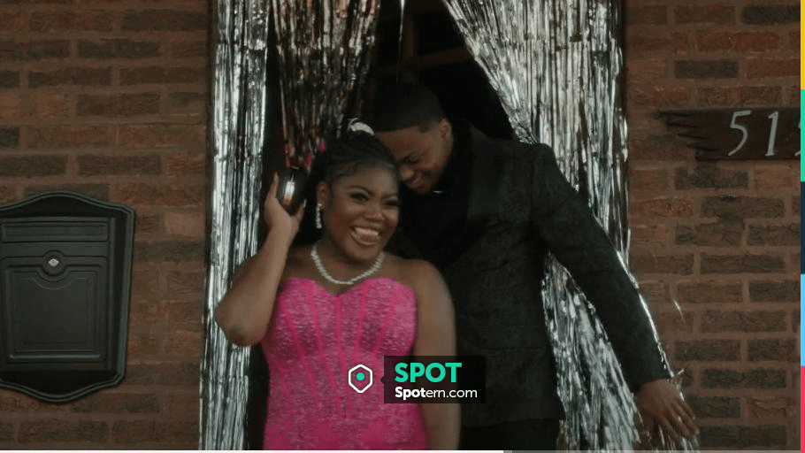 Jovani 5908 Corset bustier Corset Robe de bal de sirène portée par Lynae (Zaria Imani Primer ...