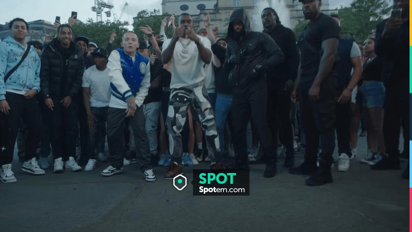 Louis Vuitton Burgundy LV Skate Sneakers worn by Bugzy Malone in ARRDEE ...