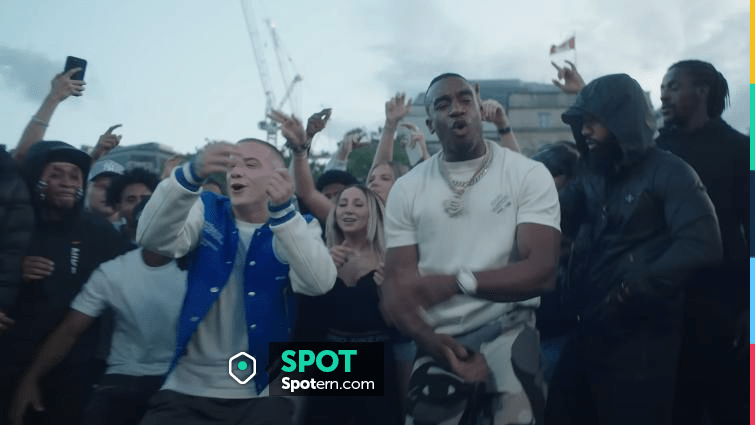 Daily Paper White Logo Rhem T-Shirt worn by ArrDee in ONE DIRECTION by ...