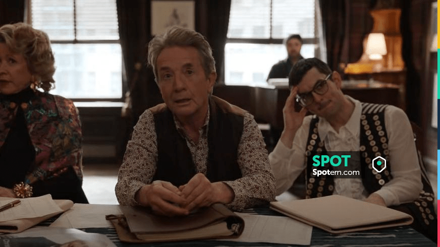 Moschino Embellished Vest worn by Cliff Demeo (Wesley Taylor) as seen ...