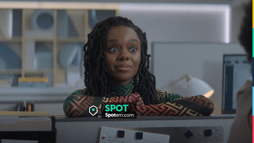 AFRM Shailene Dress worn by Hazel-May McCall (Ashleigh Murray) as seen ...