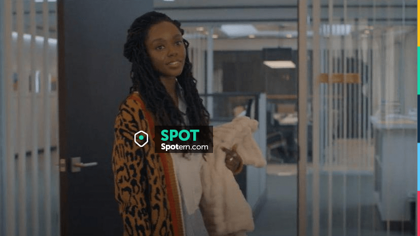 Future Collective Varsity Cardigan worn by Hazel-May McCall (Ashleigh ...