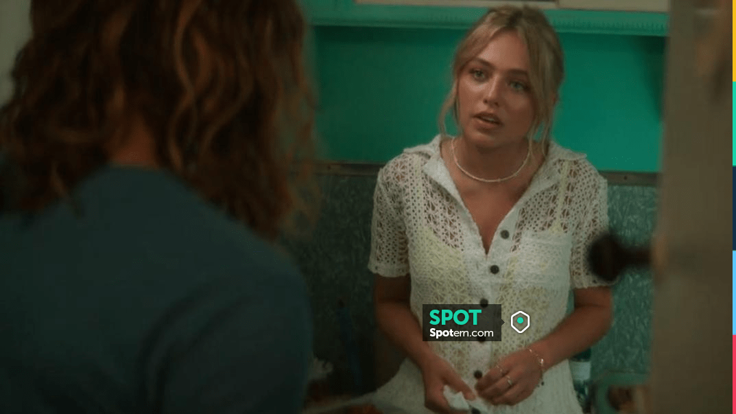 Free People Wave Mak­er Romper worn by Wren (Annabel Wolfe) as seen in ...