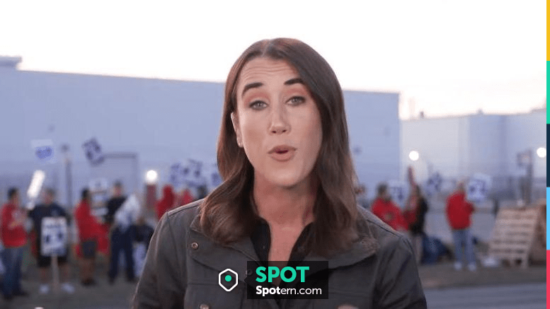 Loft Coated Field Jacket in Dark Brown worn by Maggie Vespa as seen in Today on September 21 ...