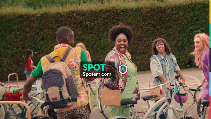 Carol Horn Vintage Silk Bomber Paisley Jacket worn by Aisha (Alexandra ...