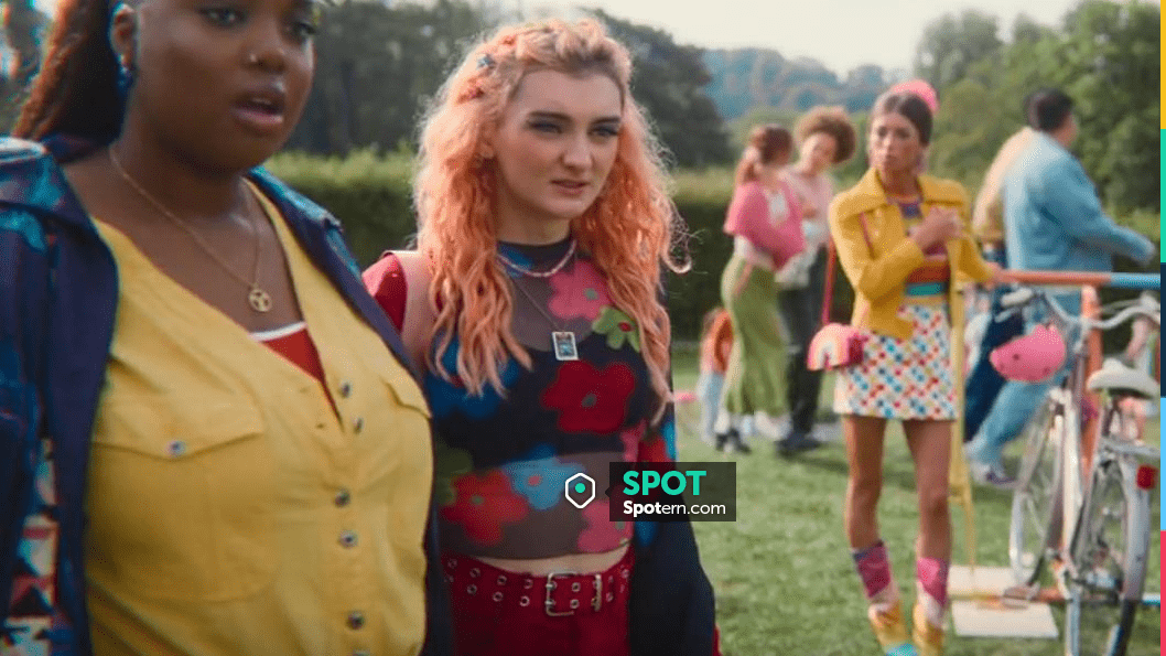 Asos Design Mesh Top Worn By Abbi Anthony Lexa As Seen In Sex Education S04e02 Spotern