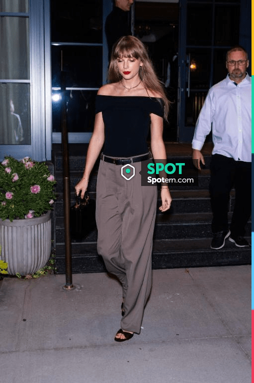 The Row Leather Belt worn by Taylor Swift in New York City on September ...