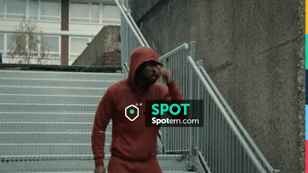 The red King sweatshirt worn by Kieron (Joshua Blisset) in the series ...