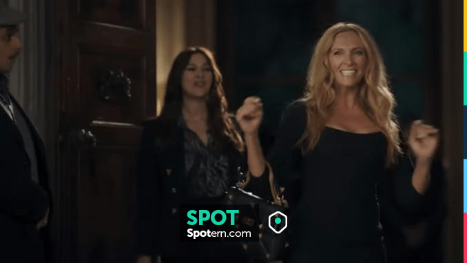 Studded handbag worn by Kristin (Toni Collette) as seen in Mafia Mamma ...