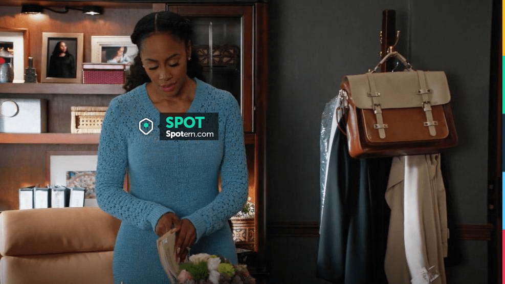 Rotate Birger Christensen Iveta Cotton-blend Midi Dress worn by Lola ...