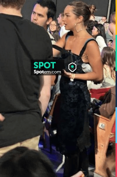 Prada Re-Edition 2000 Nylon Mini Bag worn by Addison Rae at Attending a ...