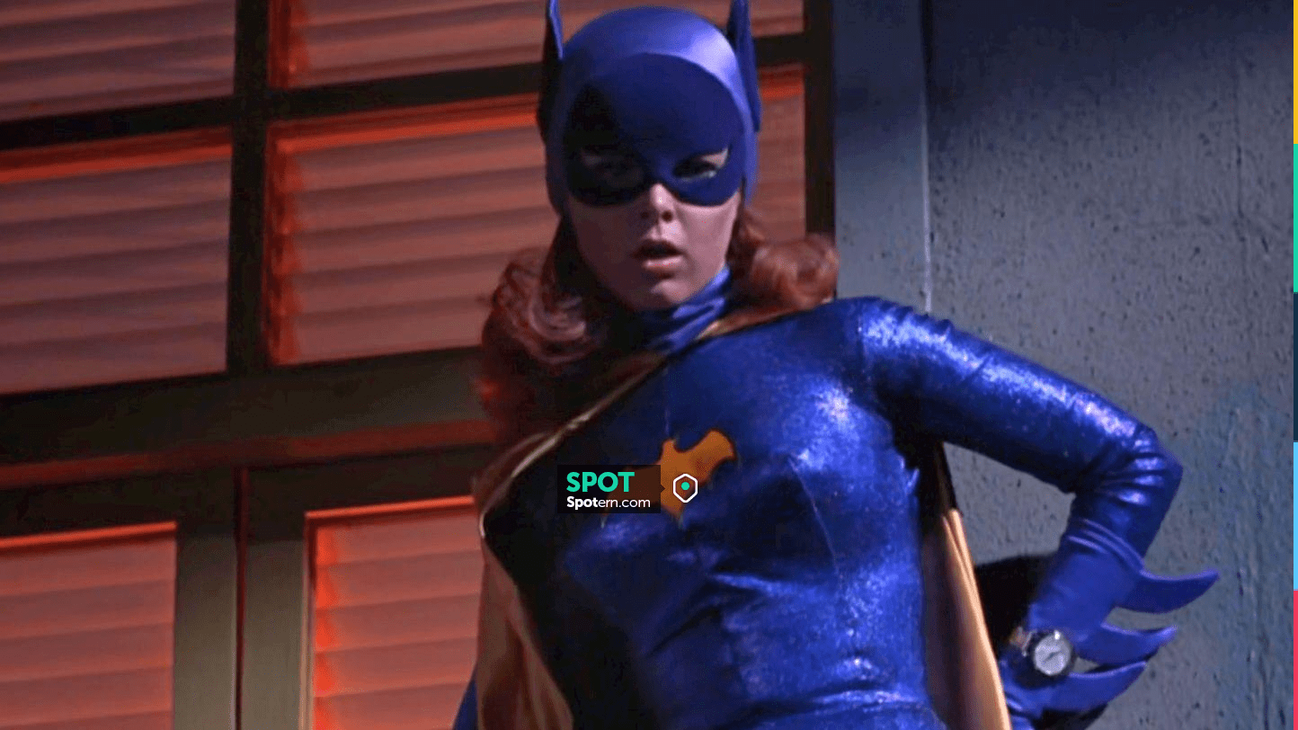 Bat Chest emblem in yellow worn by Batgirl (Yvonne Craig) in Batman ...