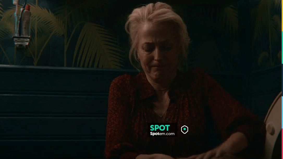 Whistles Dot Shirt Dress worn by Jean Milburn (Gillian Anderson) as ...