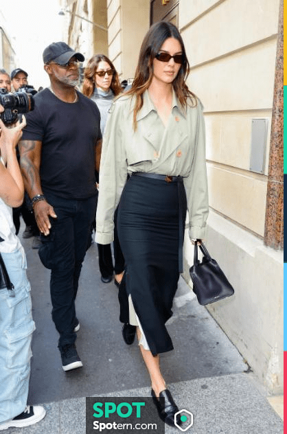 The Row Flynn Loafers worn by Kendall Jenner in Paris on September 27 ...