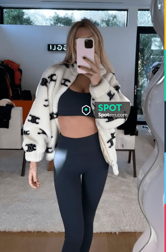 Adanola Ultimate Ultra Crop Square Neck Bra Midnight Blue worn by ...