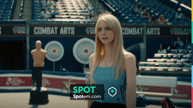 Adidas Smocked Top worn by Cate Dunlap (Maddie Phillips) as seen in Gen ...