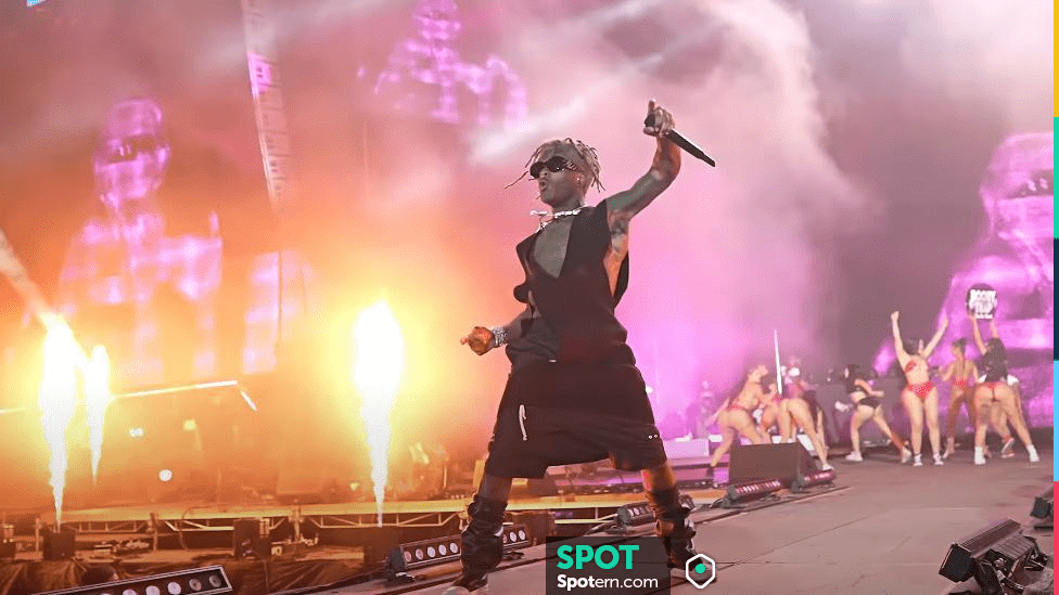 Rick Owens Black Knee-High Stocking Sneakers worn by Lil Uzi Vert in ...