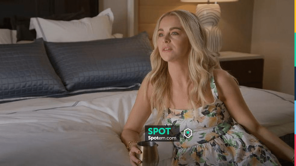 For Love & Lemons Sage Fit and Flare Mini Dress worn by Stacy Snyder as seen in Love Is Blind ...