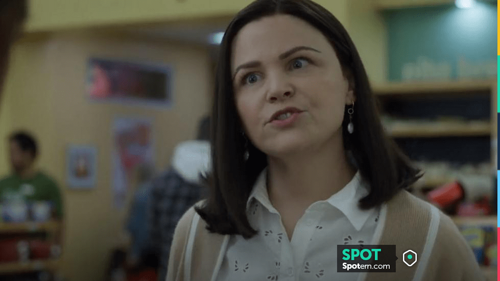 Veronica Beard Trisa Cashmere Cardigan worn by Jodie (Ginnifer Goodwin ...
