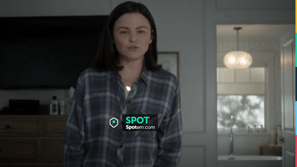 Rails Hunter Shirt in Mint / Ash / Blue worn by Jodie (Ginnifer Goodwin ...