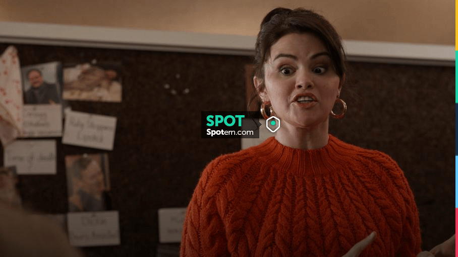 Jennifer Fisher 1" Samira Mini Hoops worn by Mabel Mora (Selena Gomez ...