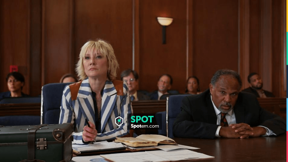 Smythe Rifle-Patch Equestrian Blazer worn by Corrine Cuthbert (Anne ...