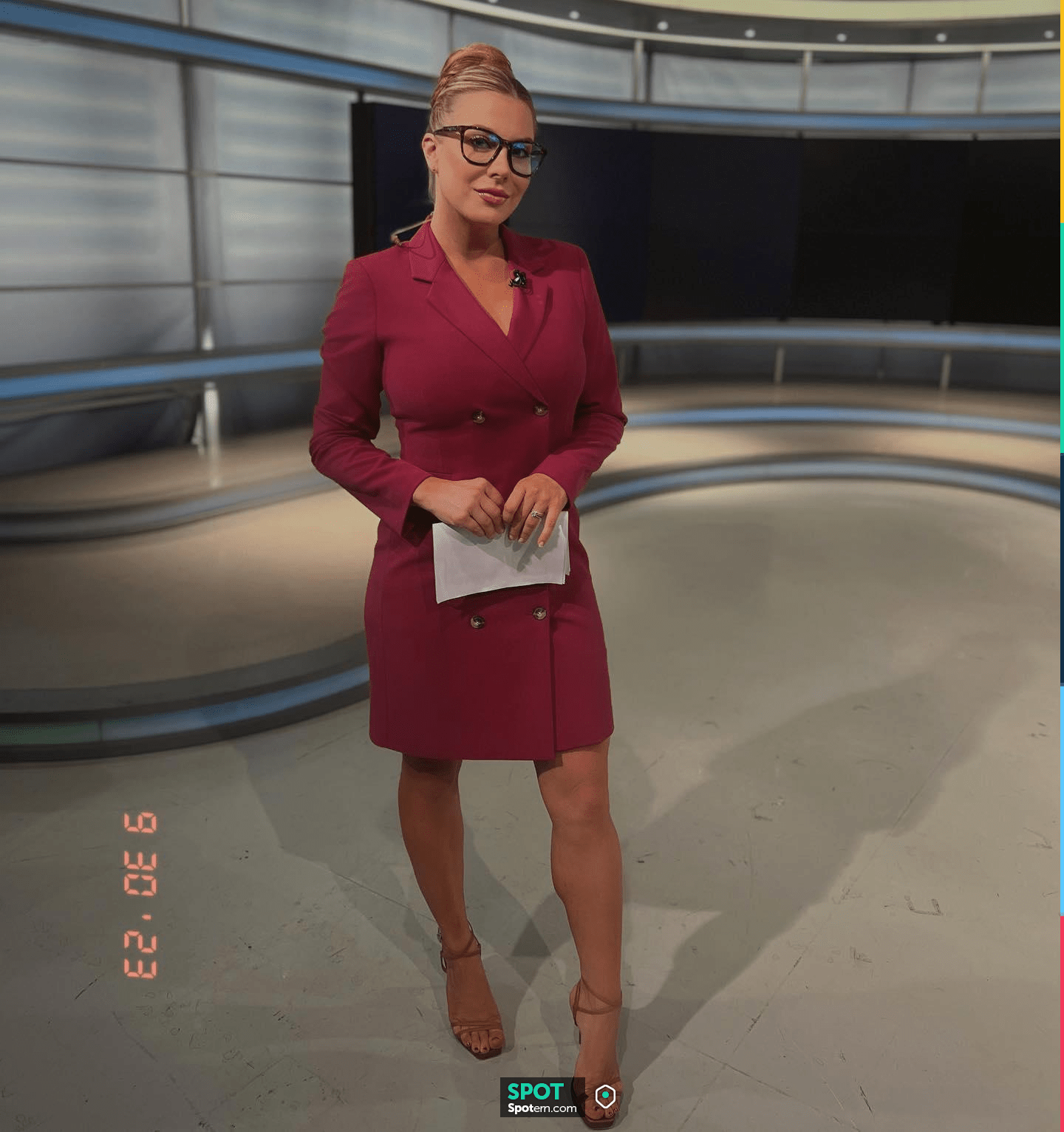 Strappy heels worn by Kaitlyn Vincie on her Instagram account @kaitlyn ...