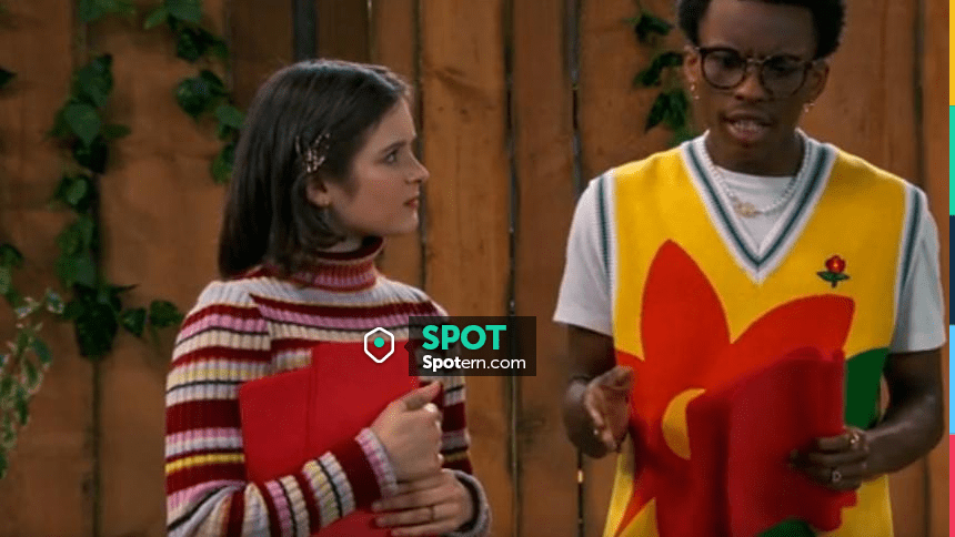 Urban Outfitters Striped Roll Neck Jumper worn by Winnie Webber (Shiloh ...