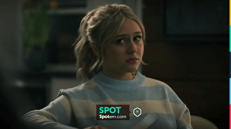 Urban Planet Striped Croppped Crewneck Sweater porté par Lexy Cross ...