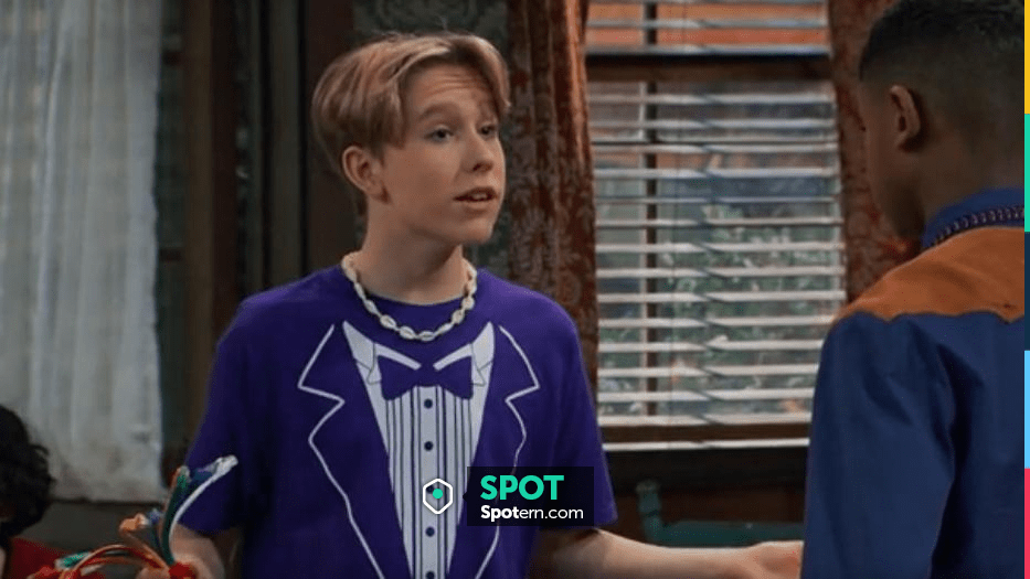 Promotion & Beyond Fun­ny Youth T-Shirt worn by Jake Jacobs (Luke Busey ...