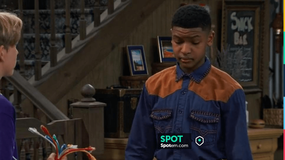 Coofandy West­ern Cow­boy Em­broi­dered Shirt worn by Bill Pickett ...