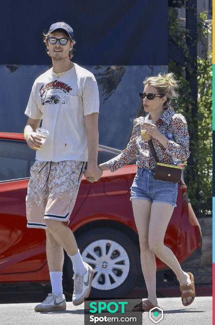 Freedom Moses Basic Sandals in Toffee worn by Emma Roberts in Los Feliz ...
