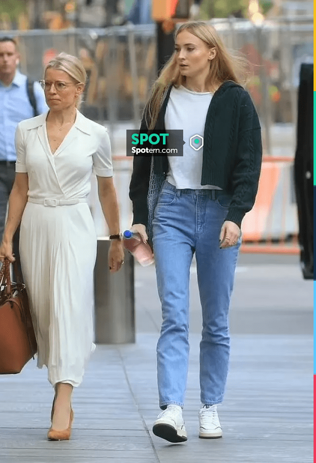 Bleusalt The Perfect T worn by Sophia Turner in New York City on ...