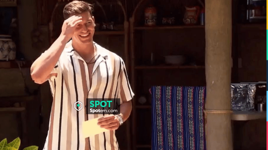 Pacsun Jony Resort Shirt worn by Tanner Courtad as seen in Bachelor in ...