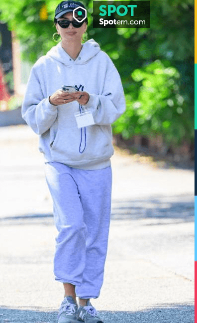 The Paris Review Baseball Cap in Black worn by Emily Ratajkowski in NYC ...