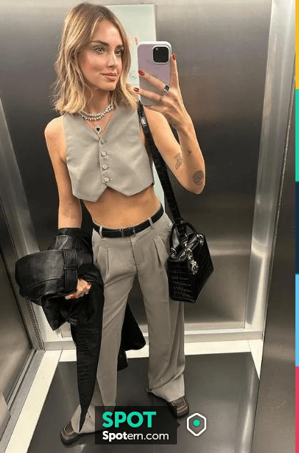 Mocasín vagabundo de Jaclyn usado por Chiara Ferragni en su historia de ...