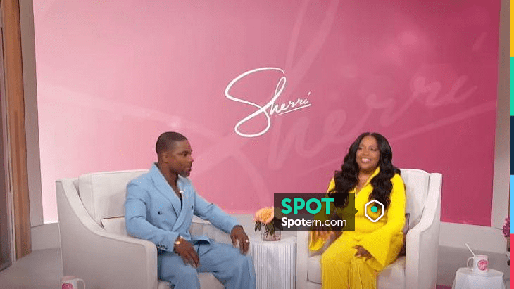 Proenza Schouler Ribbed Half Zip Sweater worn by Sherri Shepherd as seen in Sherri on October 4 ...