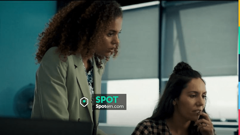 Mango Double BReasted Blazer worn by Emma (Jessica Plummer) as seen in ...