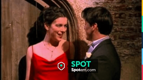 American Vintage Red Dress worn by Felicity (Olivia Williams) in ...