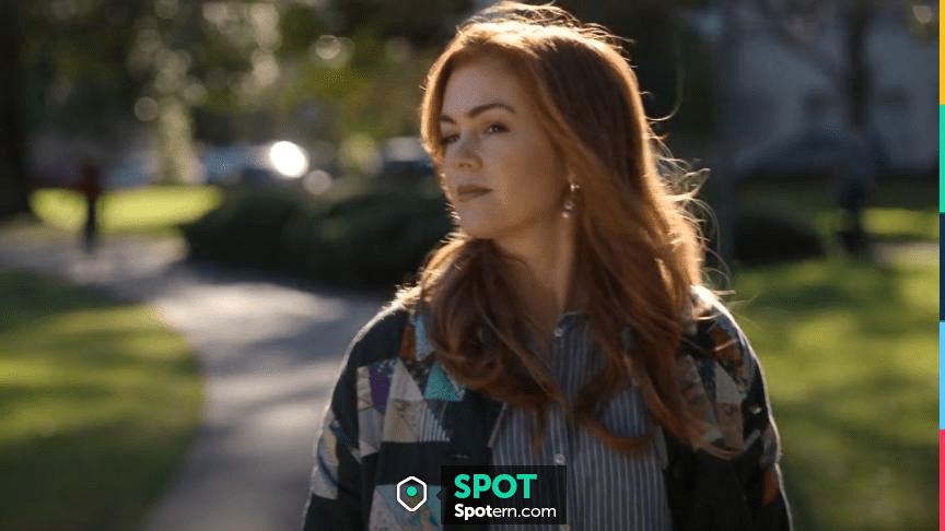 Sea New York Tilia Coat worn by Mary (Isla Fisher) as seen in Wolf Like ...