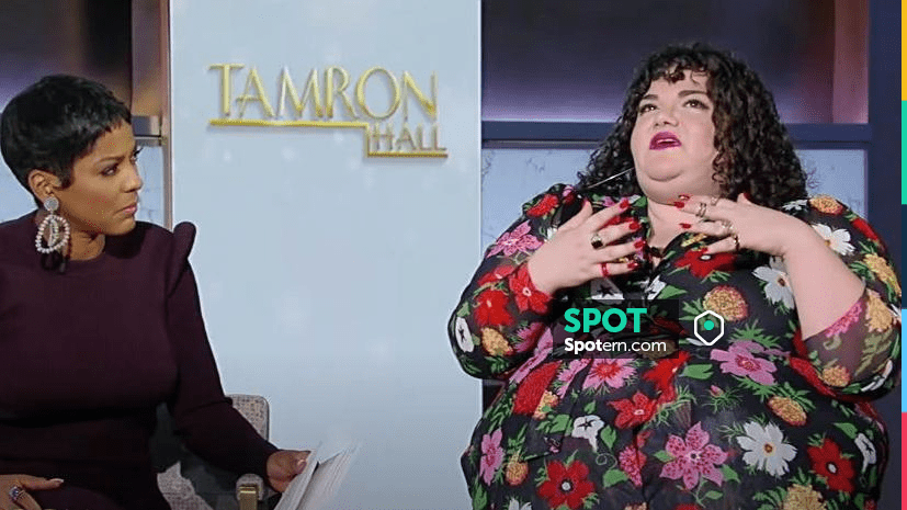 Wray Enid Wrap Dress worn by Alexis Hope as seen in Tamron Hall Show on ...