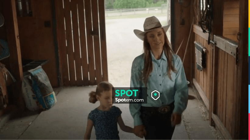 Ariat Western Venttek Stretch Shirt worn by Amy Fleming (Amber Marshall ...