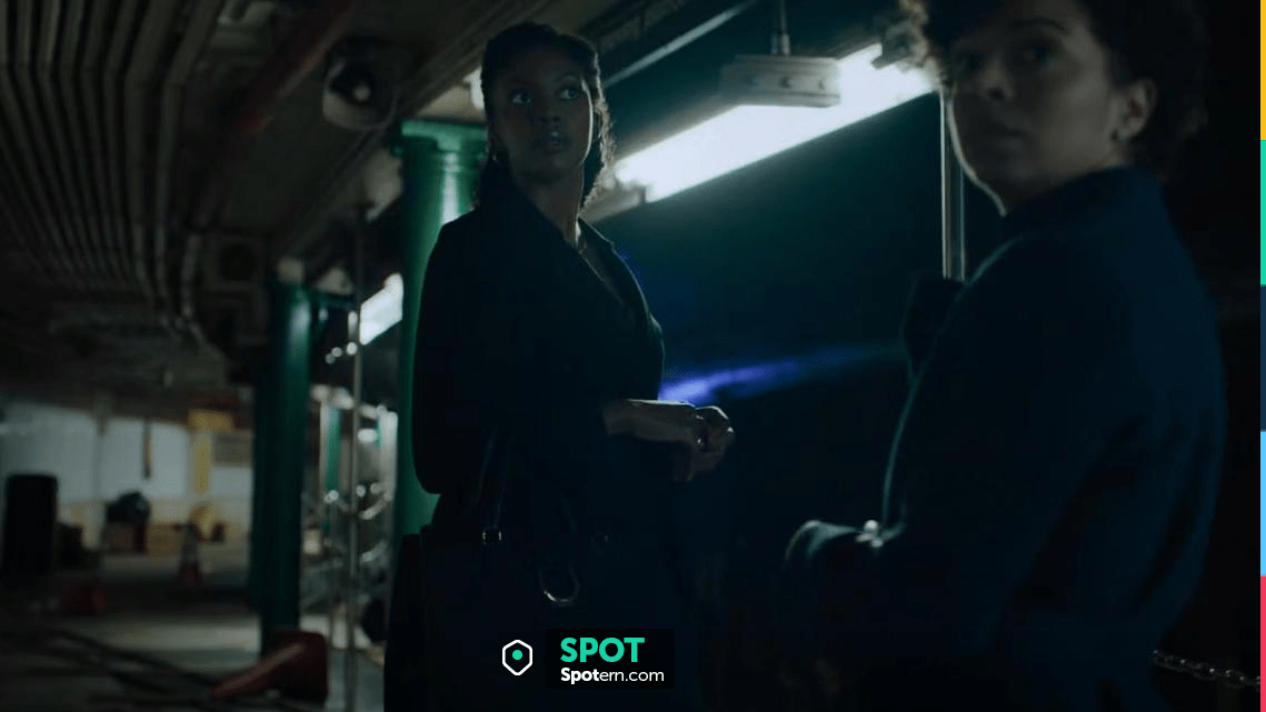 Ralph Lauren Ken­ton Bag worn by Kate Sacker (Condola Rashad) as seen ...