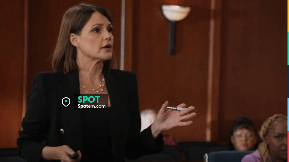 Zara Tailored Double Breasted Blazer worn by DDA Maggie Palmer (Suzanne ...