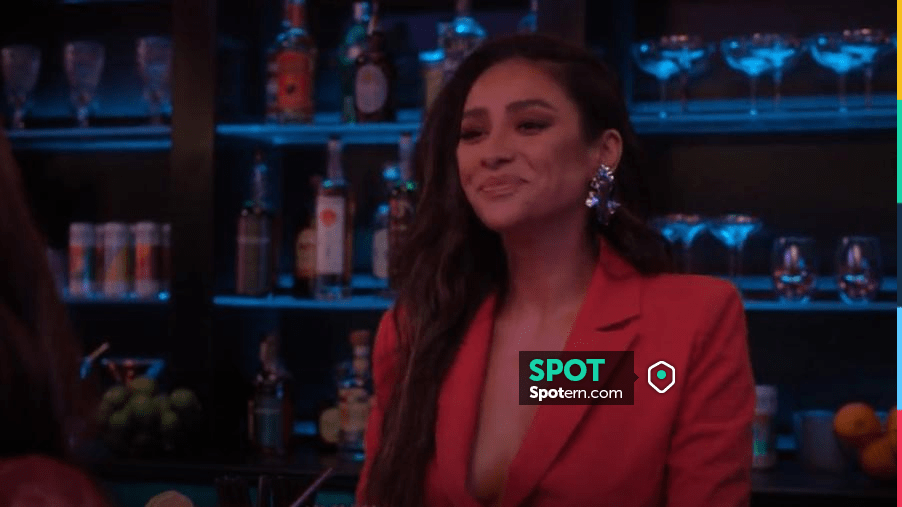 Zara Cut Out Blazer Dress worn by Stella Cole (Shay Mitchell) as seen ...