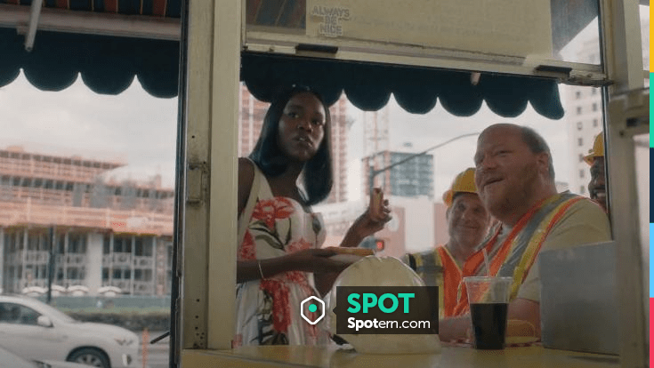 Dolce & Gabbana Flo­ral-print Sleeve­less Dress worn by Vivian Finch as ...