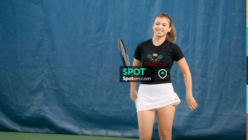 Gucci Ten­nis Tee worn by Miriam Haart as seen in My Unorthodox Life ...