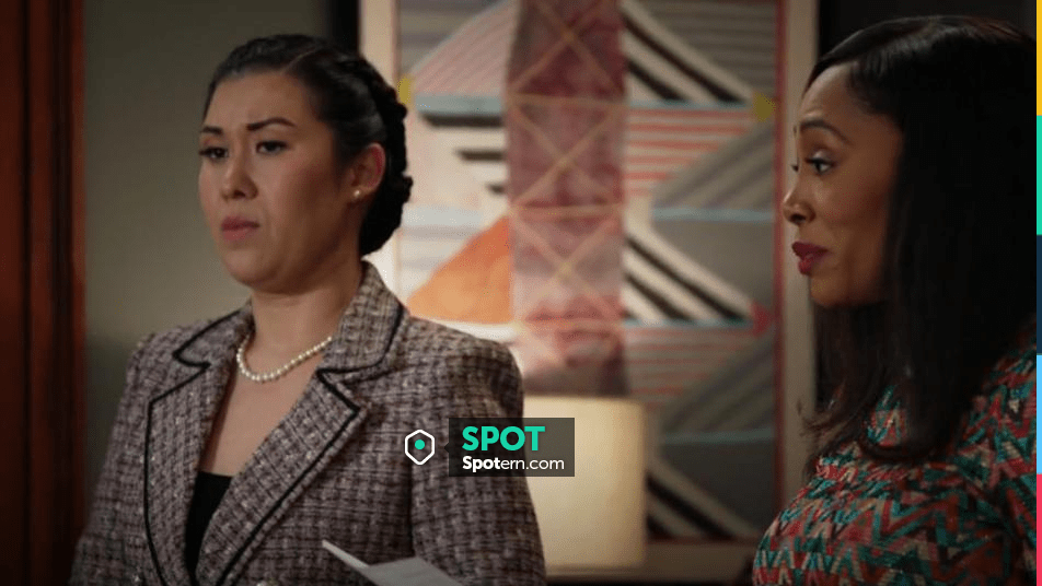 Veronica Beard Theron Blazer usado por Sherri Kansky (Ruthie Ann Miles ...