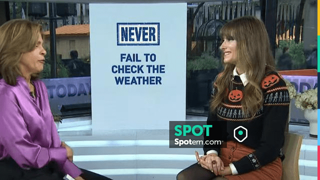 Kiel James Patrick All Hallows' Eve Sweater worn by Steffy Degreff as ...