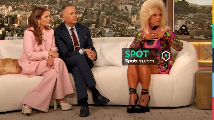 Pucci Ab­stract-print High-neck Dress worn by Theresa Caputo as seen in ...